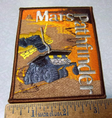 NASA Mars Pathfinder embroidered Patch, Beautiful patch, new & unused ...