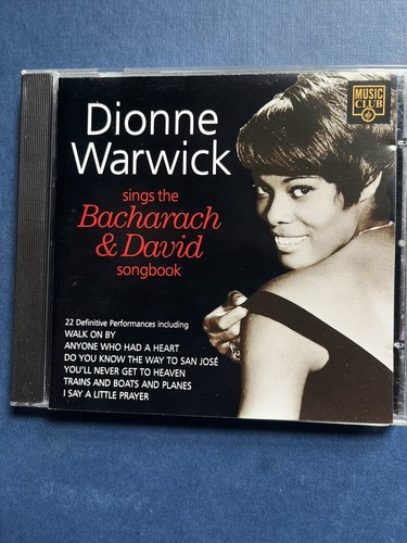 Dionne Warwick Sings The Bacharach + David Songbook Used 22 Track Hits ...