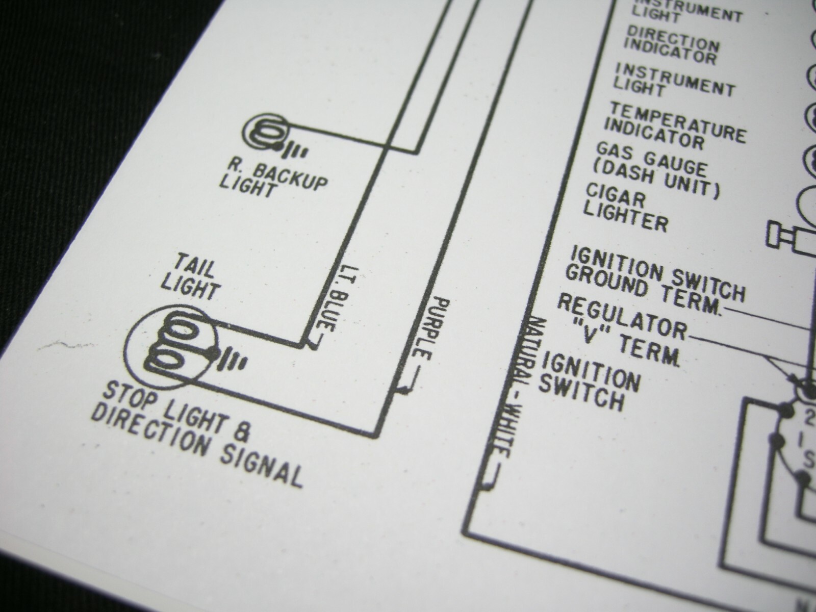 1963 Pontiac Tempest Electrical Wiring Schematic Diagram | eBay