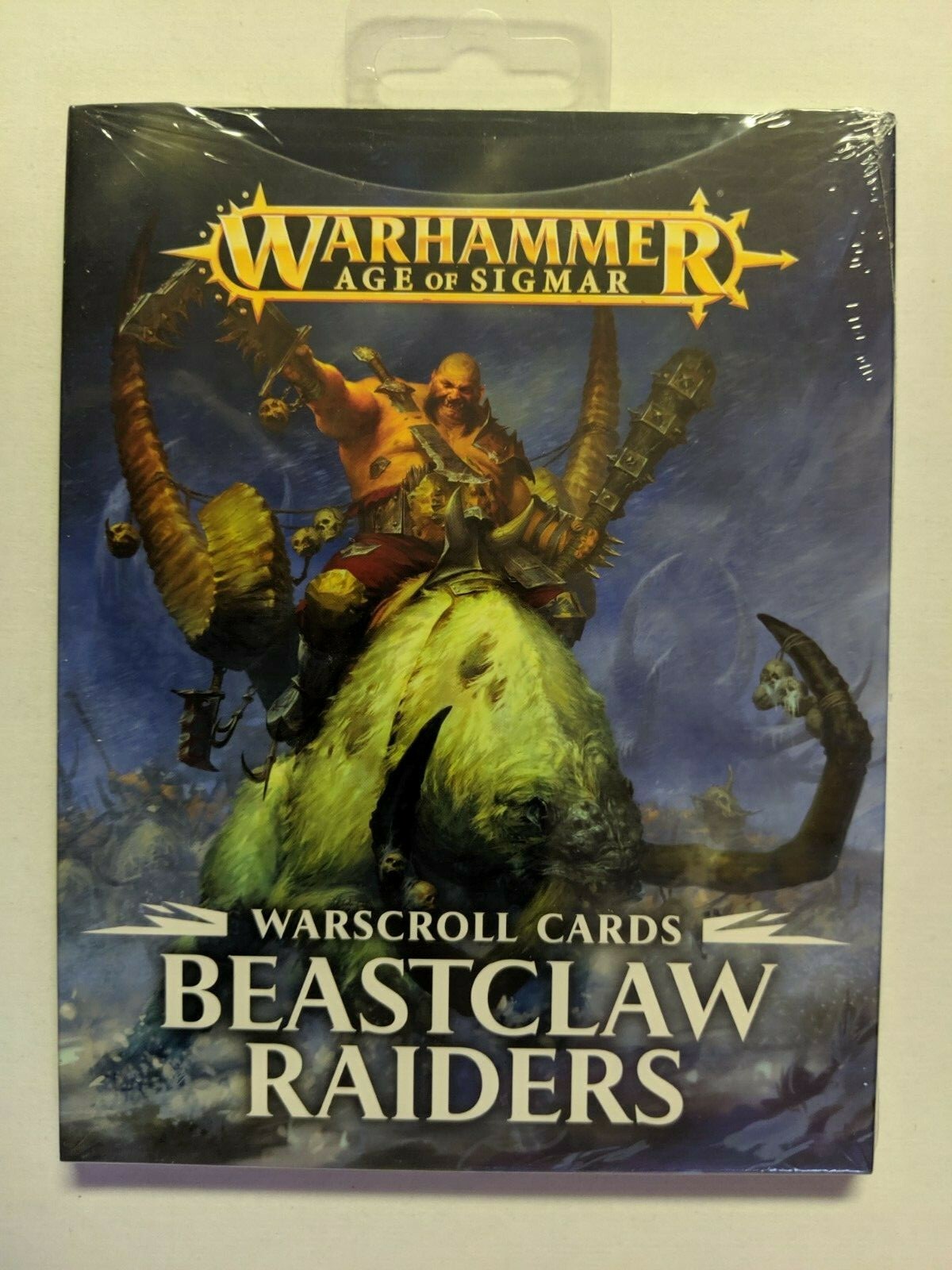 Beastclaw Raiders Warscroll Cards Near Mint SEALED | eBay