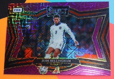 2024-25 Panini Select FIFA 211 Jude Bellingham Purple Mojo Field Level ...