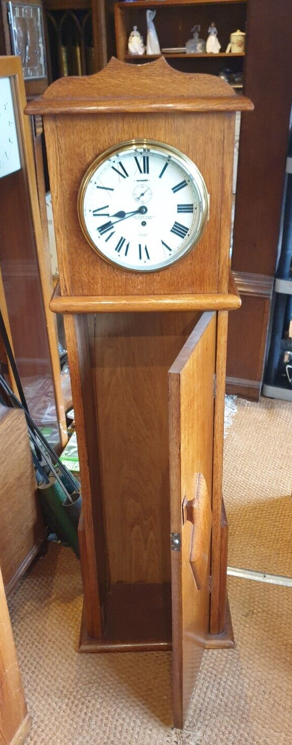 "Sestrel" bulkhead clock in case by Henry Browne & sons Ltd Barking. | eBay