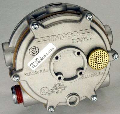 IMPCO MODEL JB-2 PROPANE CONVERTER REGULATOR SILICONE VAPORIZER ...