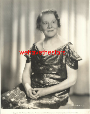 VINTAGE Jessie Ralph CHARACTER ACTRESS '38 DBW Publicity Portrait | eBay