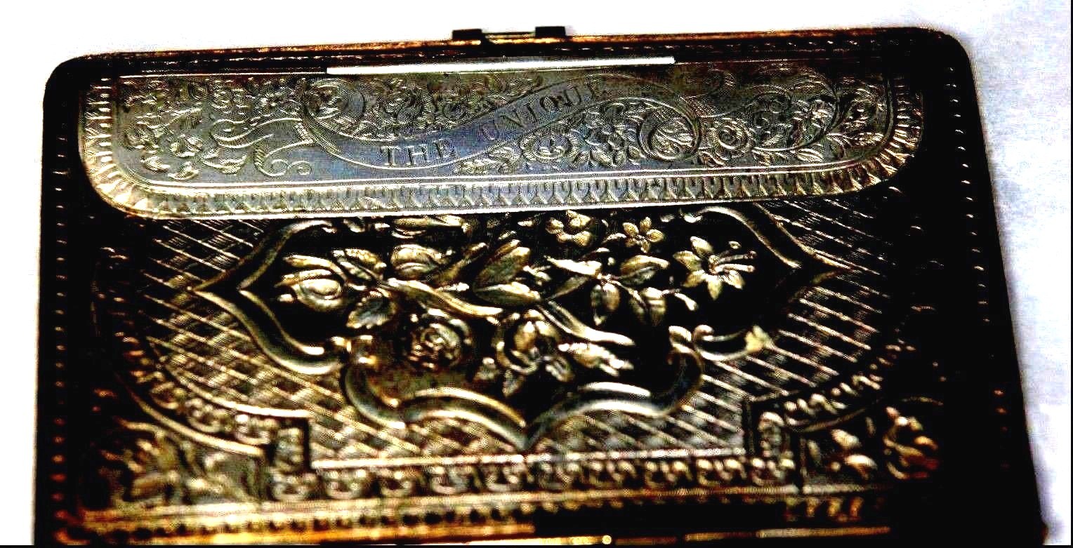 NEEDLE CASE "THE UNIQUE" VICTORIAN~~ ANTIQUE c1869 ~~William Lewis ...