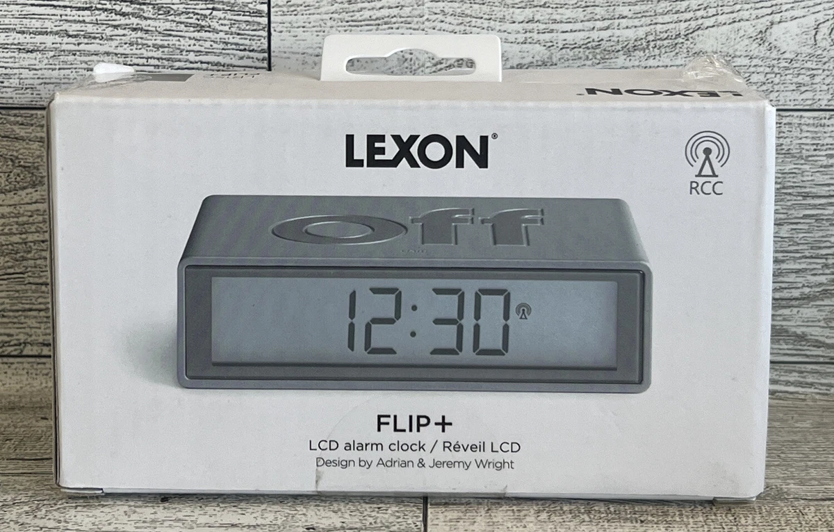 Flip Alarm Clock Lexon