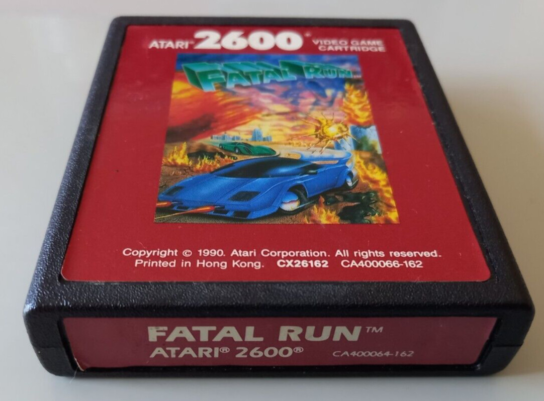 Fatal Run Atari 2600 - Prix - Photo - Présentation