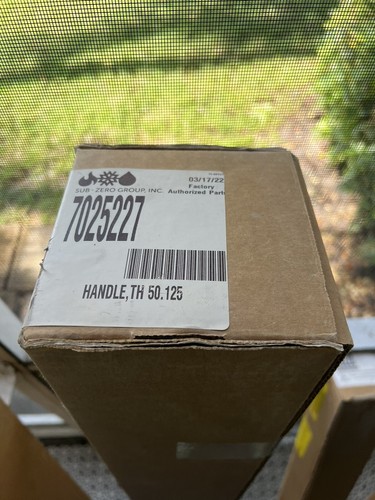 Sub Zero 7025227 50 1/8" Tubular Handle Refrigerator Freezer | eBay