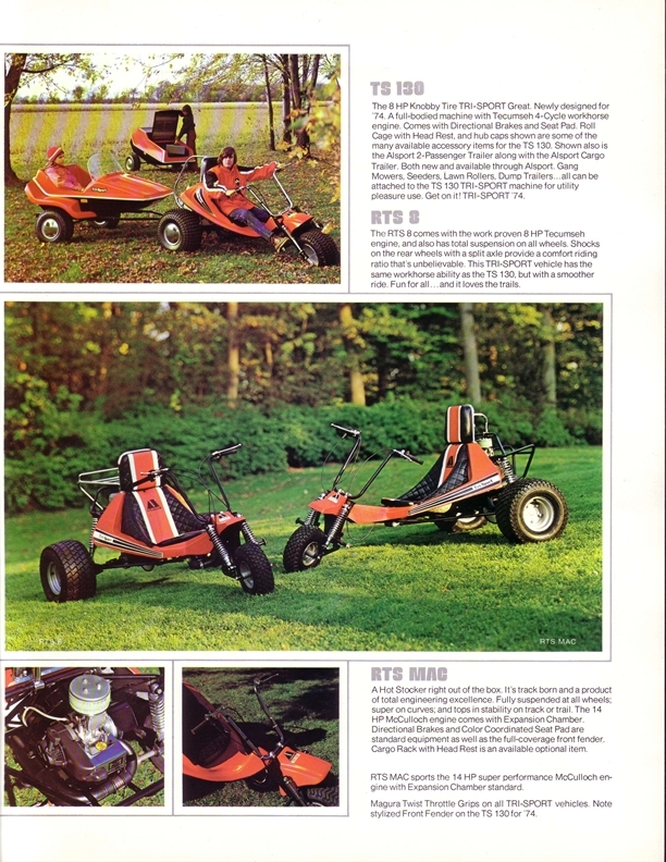 1972 Tri Sport 3 Wheeler