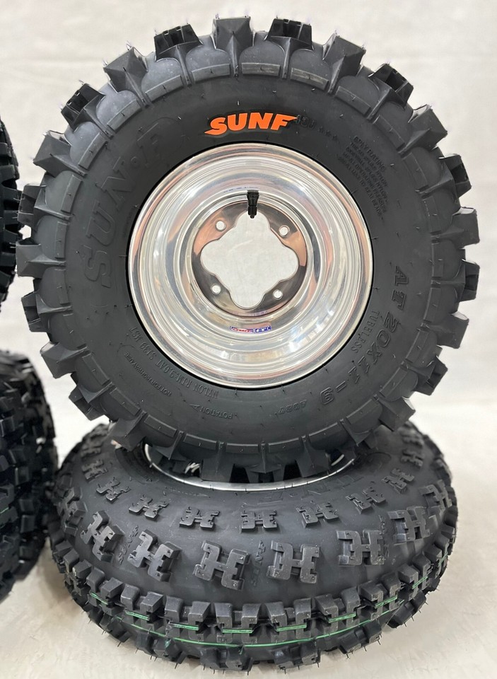 DWT A5 Polished Rolled Lip Front Rear Rims Sunf A027 | 9 | 8 | 80 ...