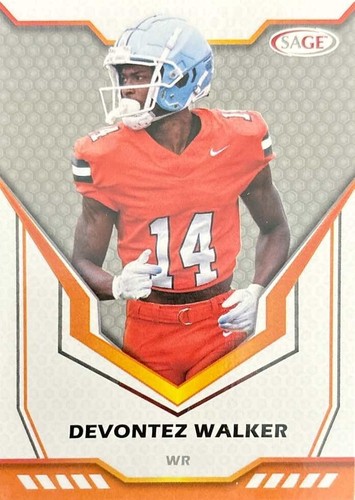 2024 SAGE High Series- Silver- Devontez Walker (RC) Baltimore Ravens | eBay