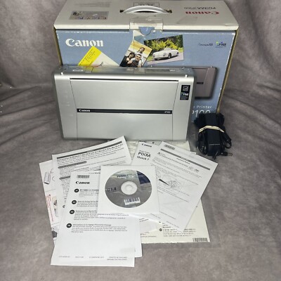 Canon PIXMA (iP6000D) Digital Photo Inkjet Printer W/Original Box ...