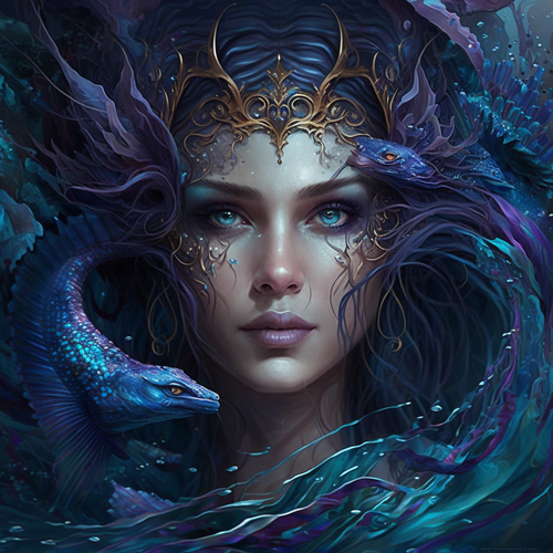 metaphysical TIAMAT DEMON QUEEN CHAOS DEITY Extremely dark dragon ...