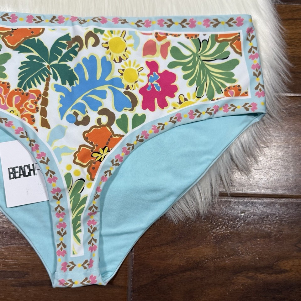 Beach Riot Size XL Tropical Sands Marcella Swim Suit Bikini Bottom ONLY ...