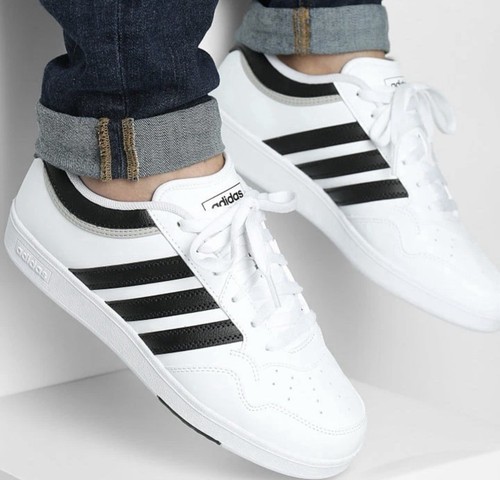 Adidas Hoops 4.0 Men's Athletic Sneaker Basketball Shoe White Trainers ...