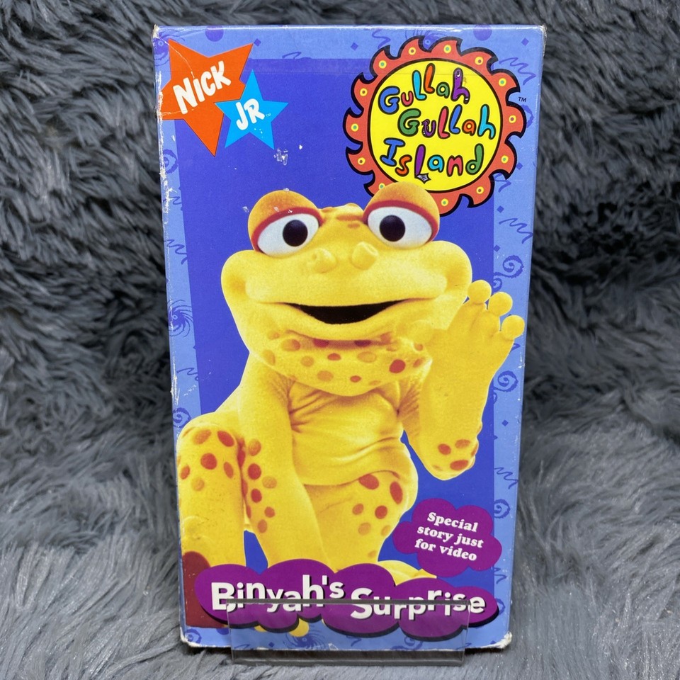 Gullah Gullah Island Binyah's Surprise VHS Tape 1997 Nick Jr Rare Orange Video | eBay