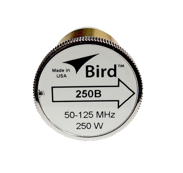 50-125 250B Bird 43 MHz Wattmeter Slug Element 250w for sale online | eBay