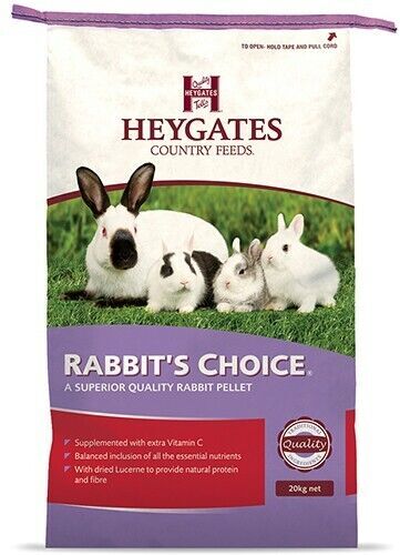 Heygates Rabbits Choice - premium pellets for rabbits | eBay UK