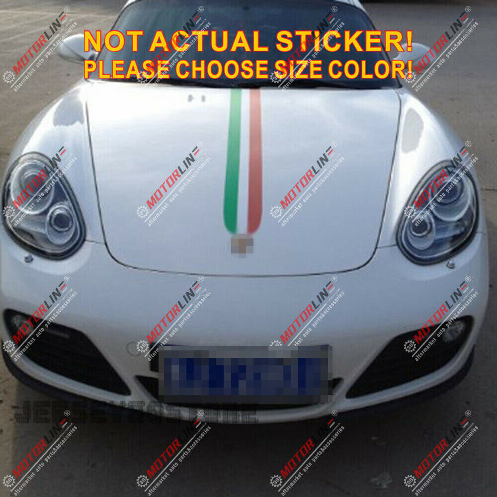Flag of Italy Italian Flag Stripes Decal Sticker | eBay