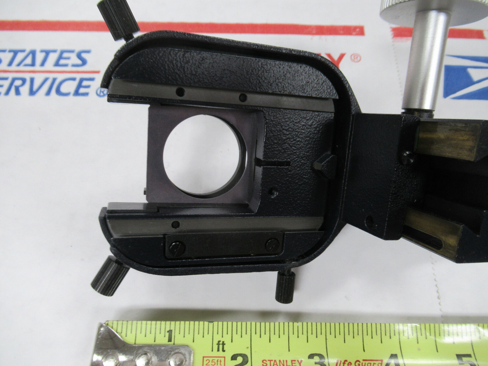 LEICA GERMANY DMRX CONDENSER HOLDER MICROSCOPE PART AS PICTURED R5-A-23 ...