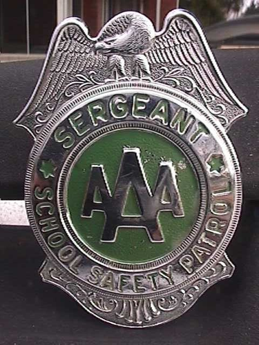 AAA School Safety Patrol Badge | eBay