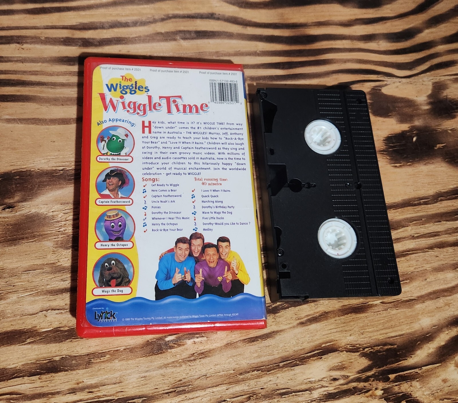 Wiggles, The: Wiggle Time (VHS, 1999) for sale online | eBay