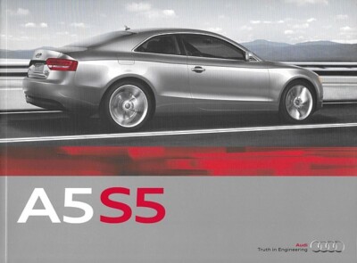 2011 AUDI A5 S5 COUPE sales brochure catalog US 11 2.0T 4.2 | eBay