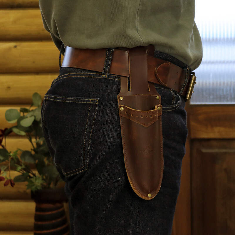 TOURBON Leather Garden Trowel Pruner Belt Holster Women/Men Utility Tools Sheath | eBay