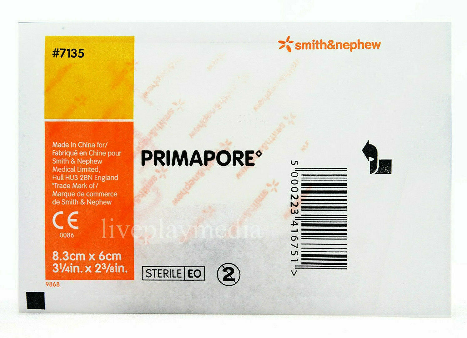 Primapore From Smith & Nephew 8.3cm X 6cm for sale online | eBay