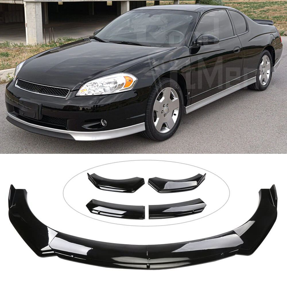 For Chevy Monte Carlo LS SS Front Bumper Lip Splitter Spoiler Glossy ...