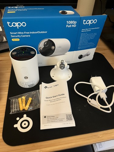 Tapo C402 Wireless Security Camera (128gb MicroSD Card Included) | eBay