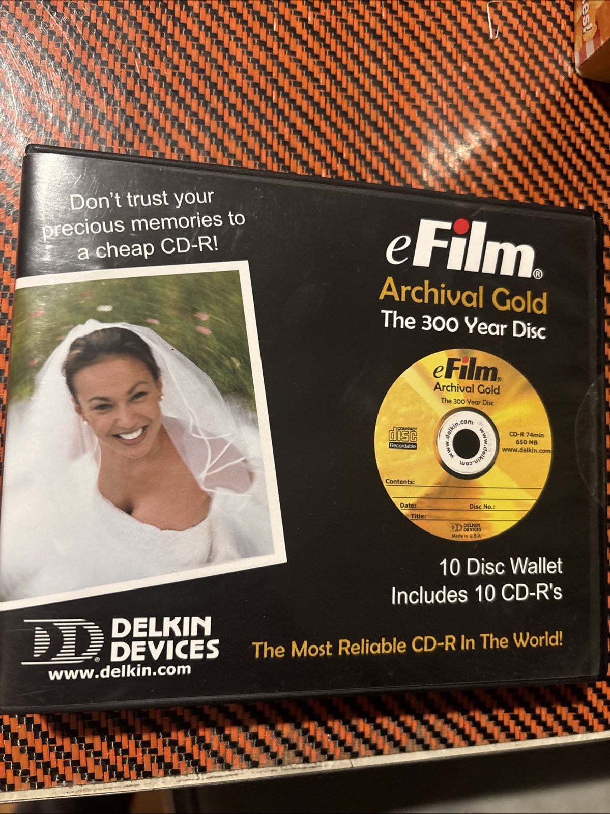10x DELKIN DEVICES CD-R Archival Gold THE 300 YEAR DISC New 24k | eBay