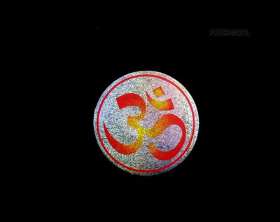 Stickers Sticker Om Aum Ganesh 6 CM Red | eBay