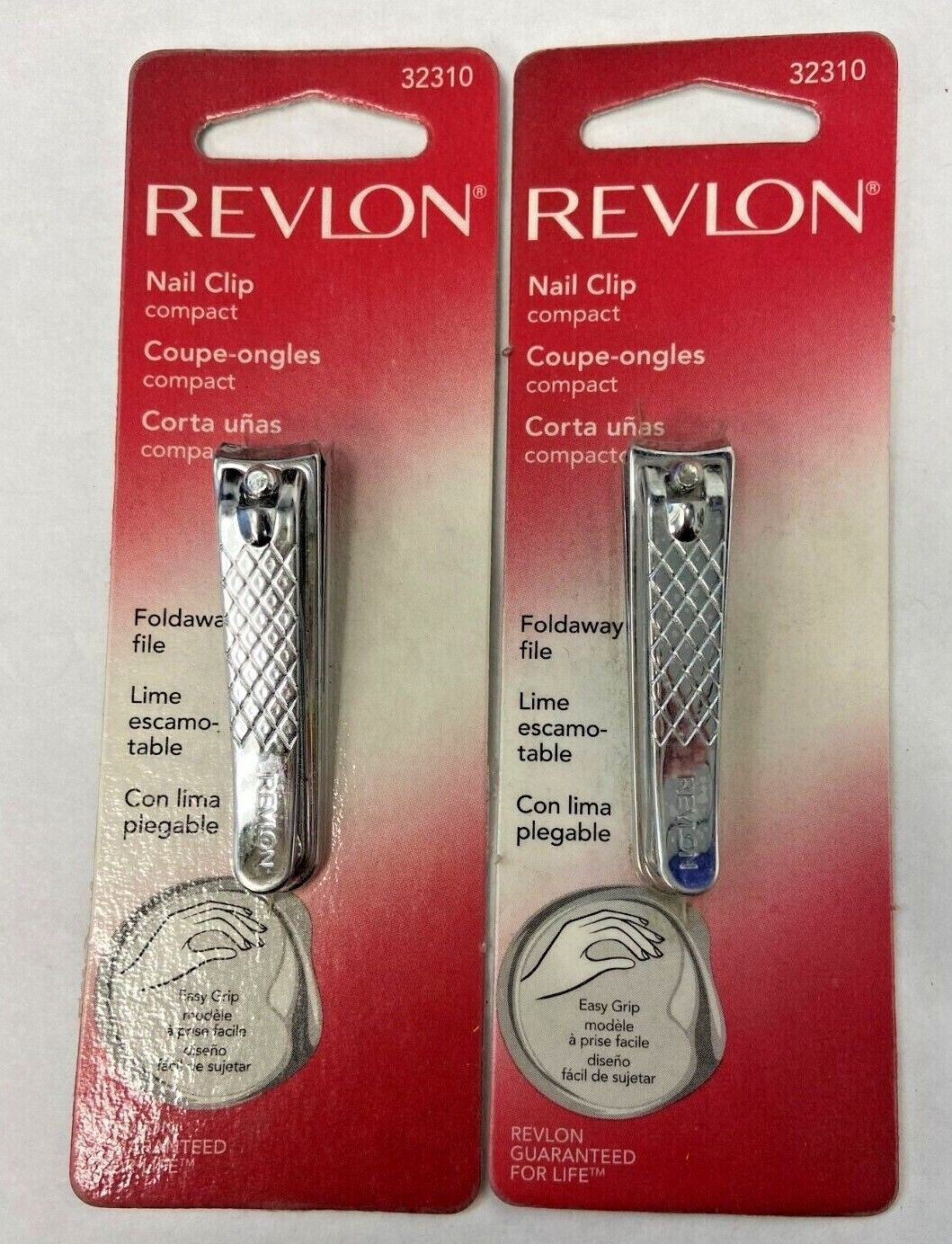 Revlon Toenail Clippers *Choose Your Style *Twin Pack* | eBay