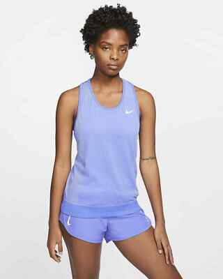 Nike Women's Dri-Fit Infinite Tank Top BV3909 500 Size XS Amethyst ...