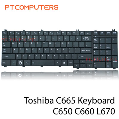 Keyboard For Toshiba Satellite C660 C660D C665 C665D L750 L750D series ...