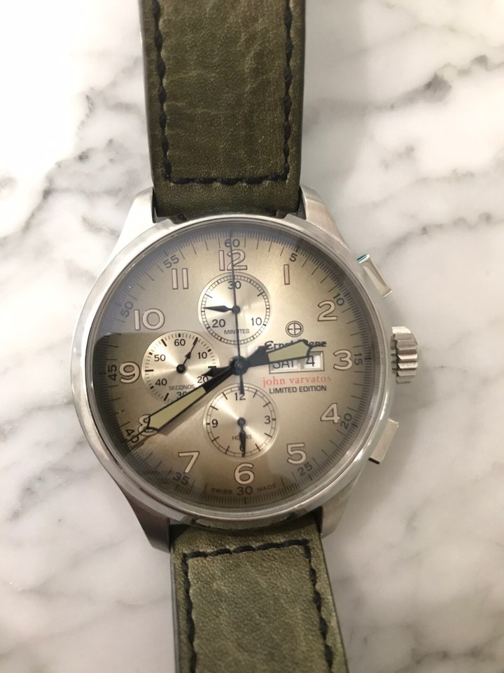 John Varvatos X Ernst Benz Limited Edition ChronoScope Mens Watch ...