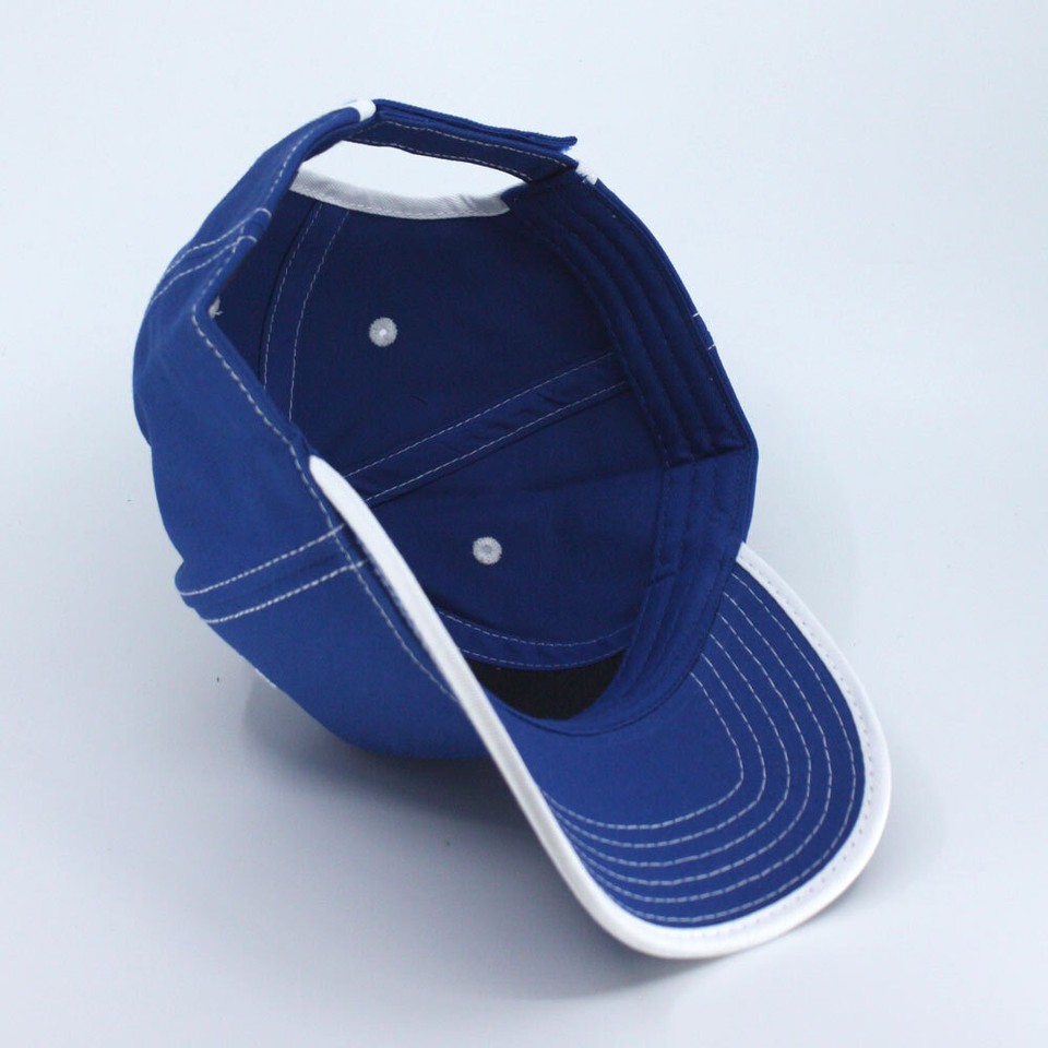 New Contrast Color Stitching Binding Trim Structured Cotton Baseball ...