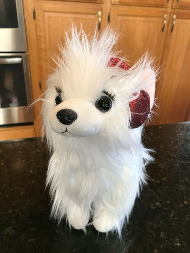 TROV Find your Treasure white holiday yorkie coconut puppy dog plush | eBay