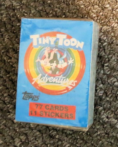 TINY TOON 1991 ADVENTURES TOPPS COMPLETE SET 77 TRADING CARDS + 11 ...
