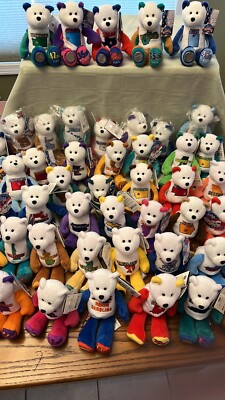 Limited Treasures State Quarter Coin Bears Complete Set - All 50 States ...