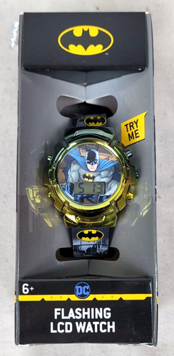 Accutime Batman Kid's Digital Watch DC Comics Flashing Display | eBay