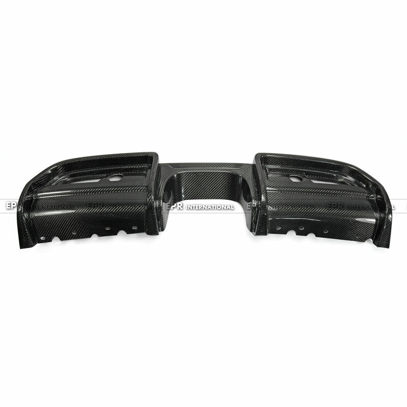 JCW Style Carbon Fiber For Mini F56 Rear Bumper Diffuser Lip ...