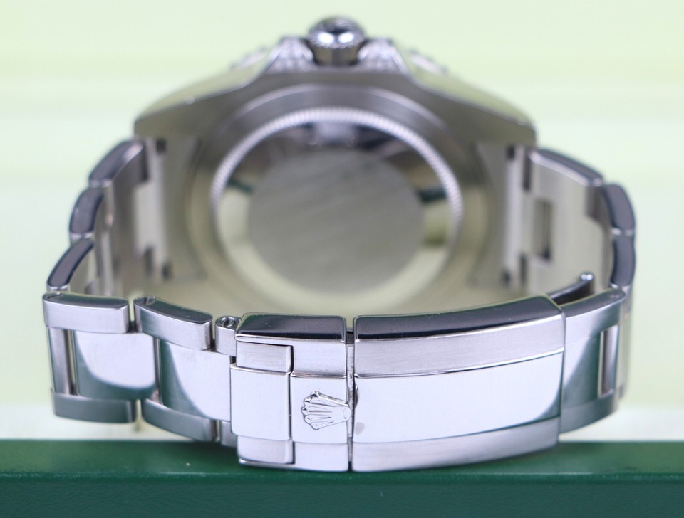 Rolex 40mm GMT Master II Customized Sapphire Ruby Bezel Diamond Watch ...