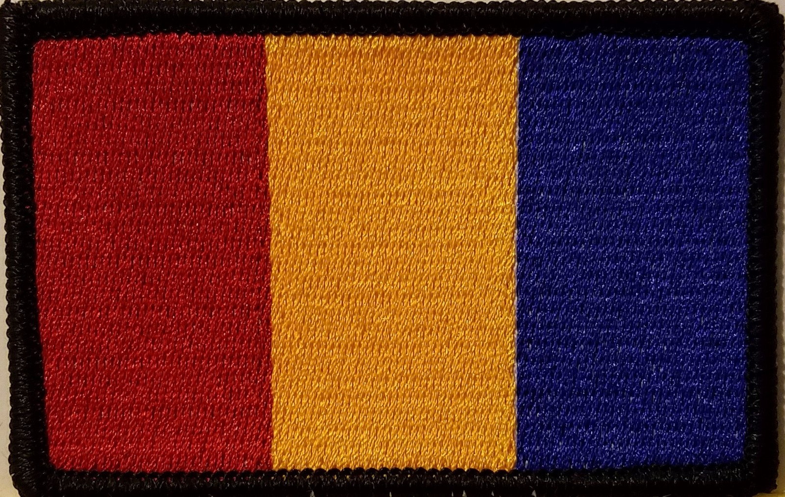 CHAD Flag Military Patch With Hook & Loop Fastener BLACK Border | eBay
