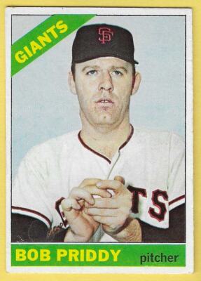 1966 Topps High Number Bob Priddy Giants #572 | eBay