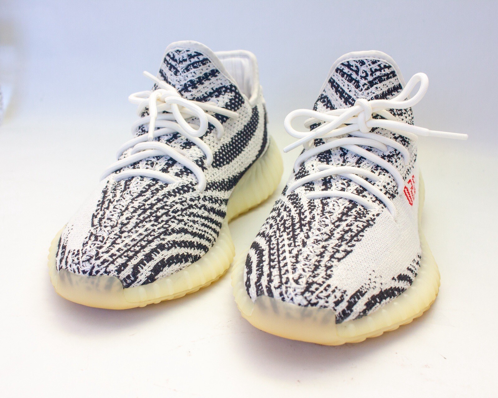 Excellent! adidas Yeezy Boost 350 V2 Low Zebra - size 11 CP9654 | eBay