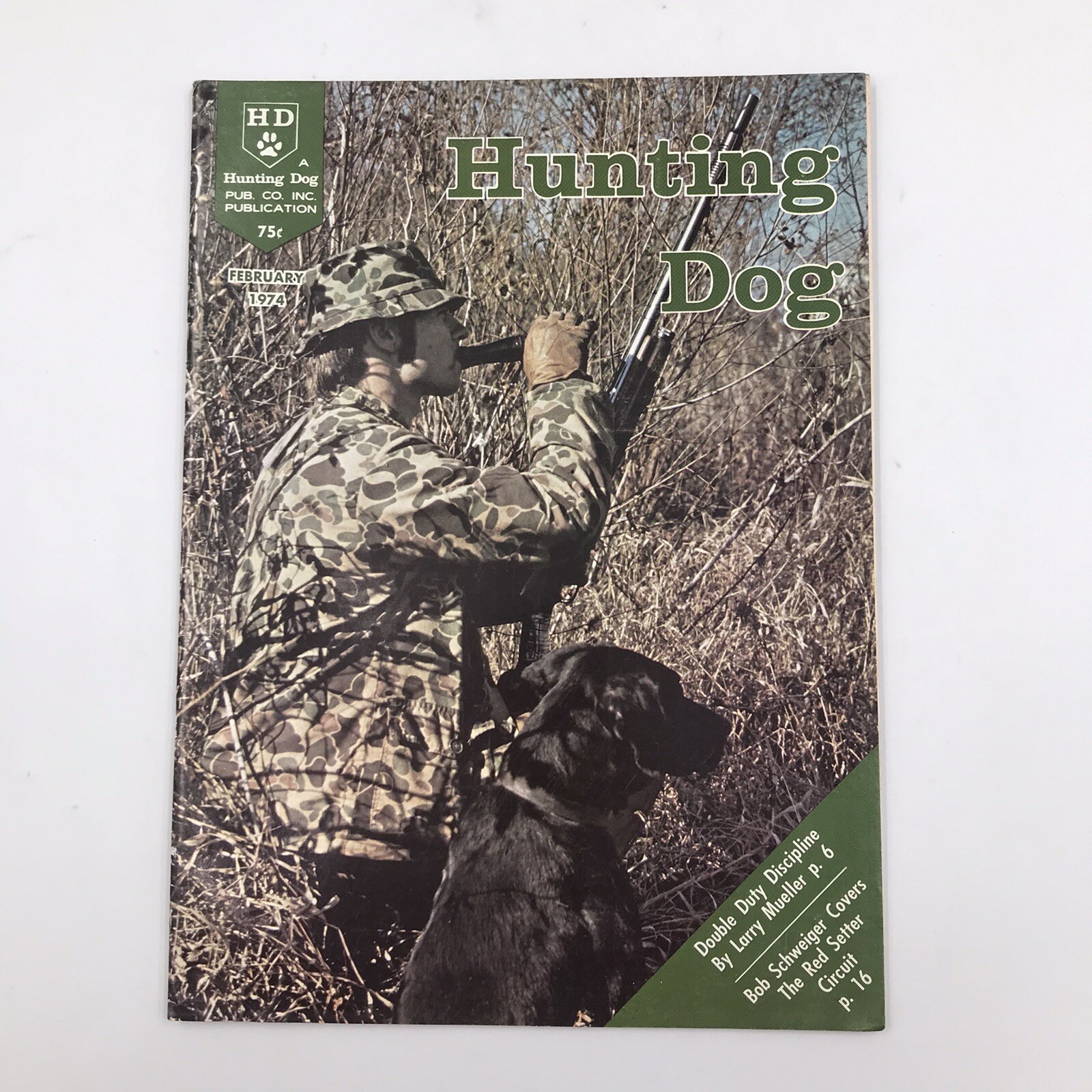 Hunting Dog Magazine Feb. 1974 Vol. 9 No. 2 Big Game Coon Hound ...