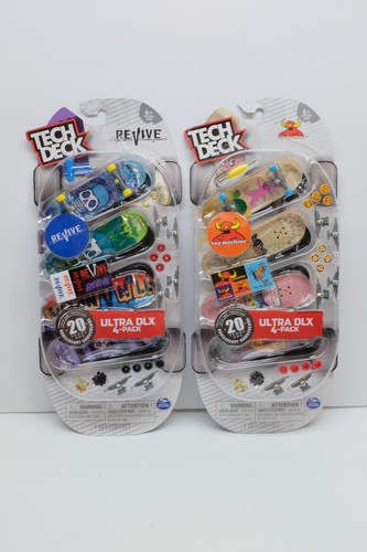 NEW SEALED LOT OF 2 Revive & Toy Machine Tech Deck 4 Packs | eBay
