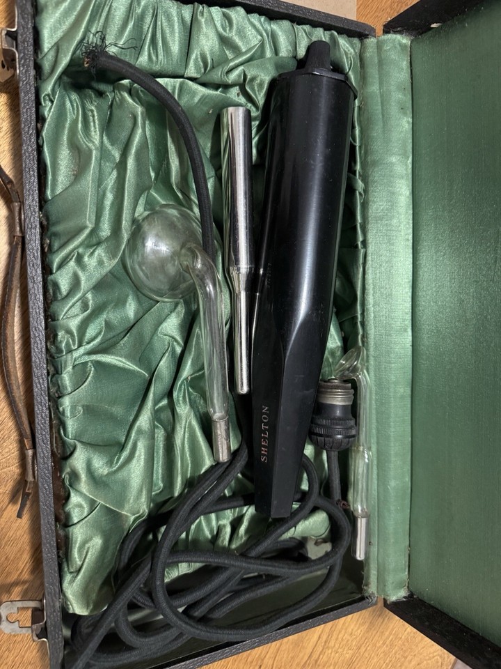 Halliwell Shelton High Frequency Violet Ray Medical Quackery Device | eBay